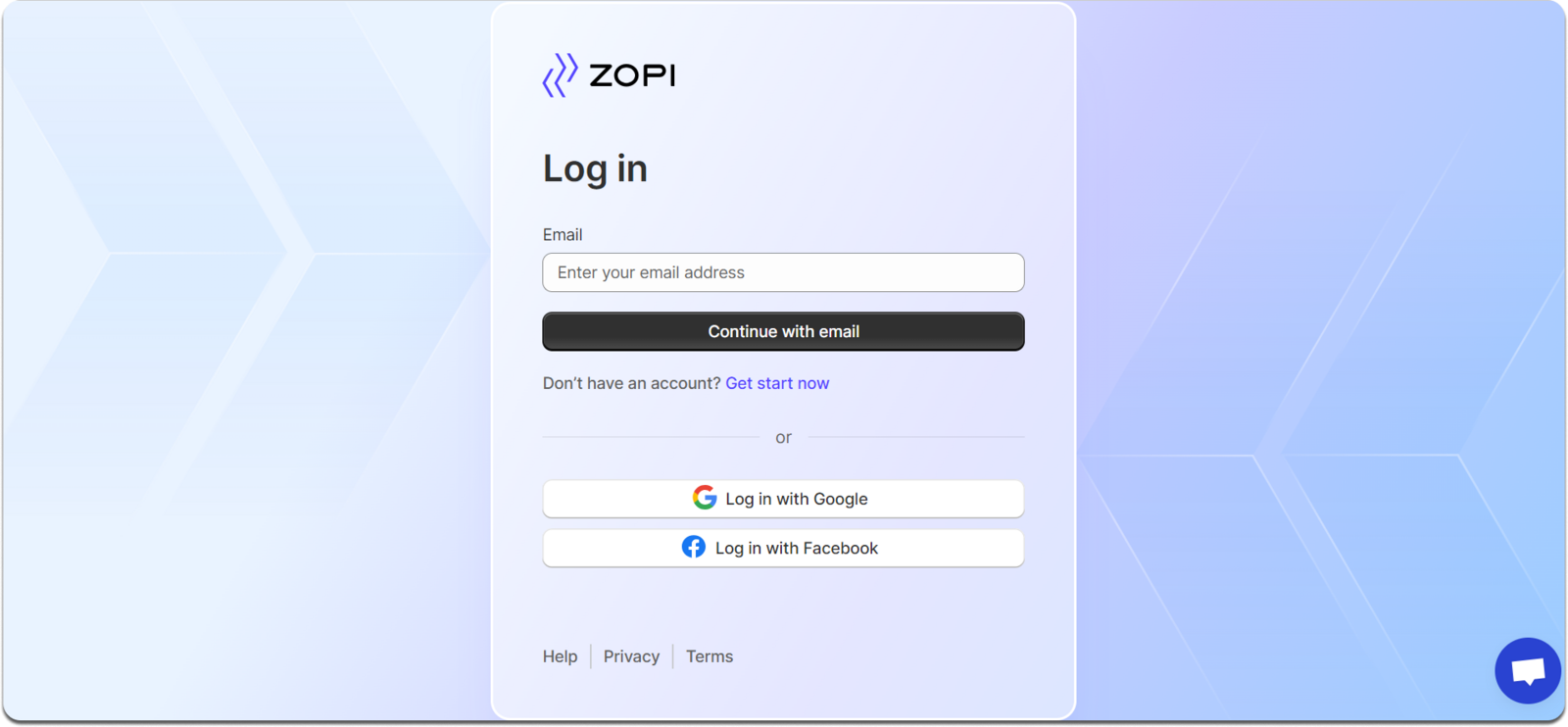 Log In to Zopi - Zopi Help Desk